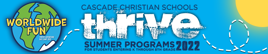 Thrive Summer Programs - McAlder - Cascade Christian School